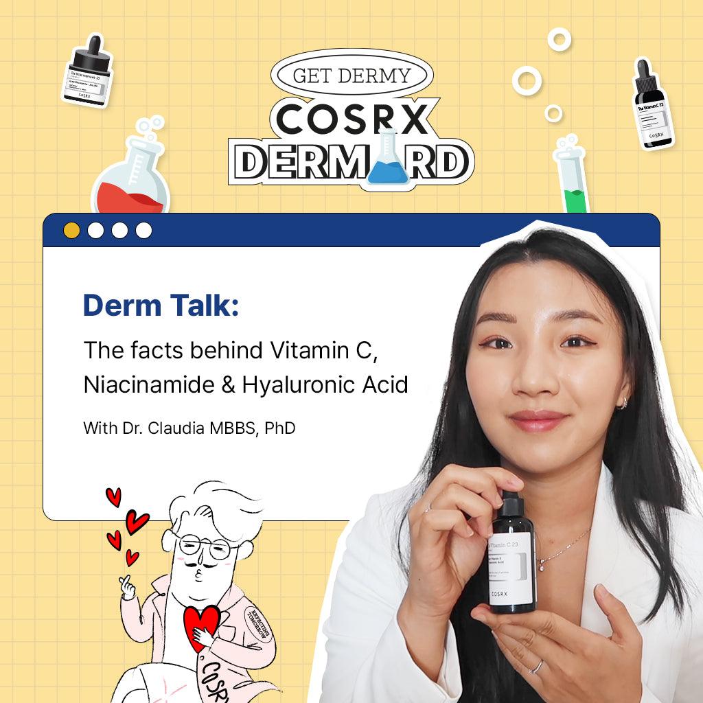 Derm Talk #1 for #COSRXDermRD & Mission Guide – COSRX Official