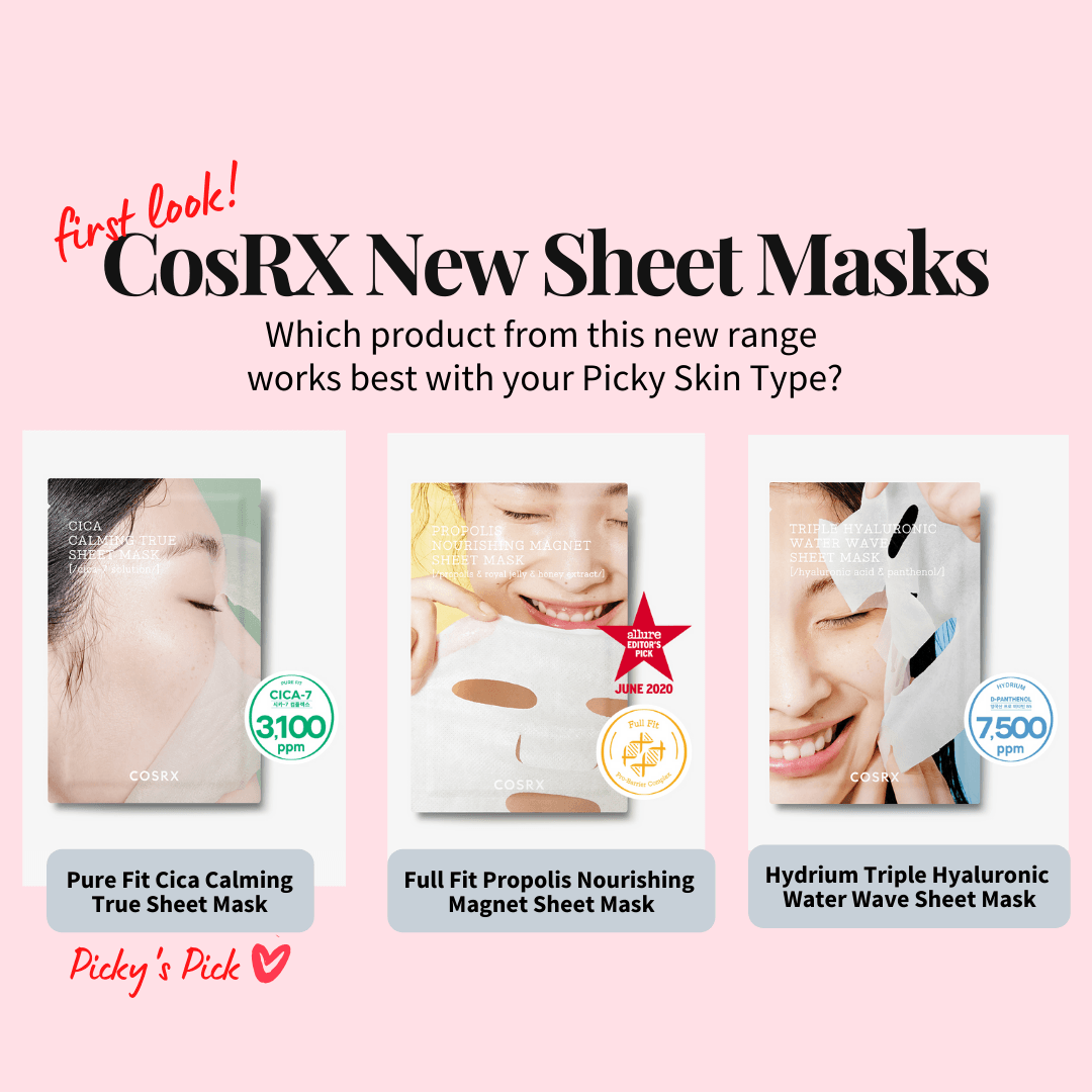 First Look: COSRX Sheet Masks – COSRX Official